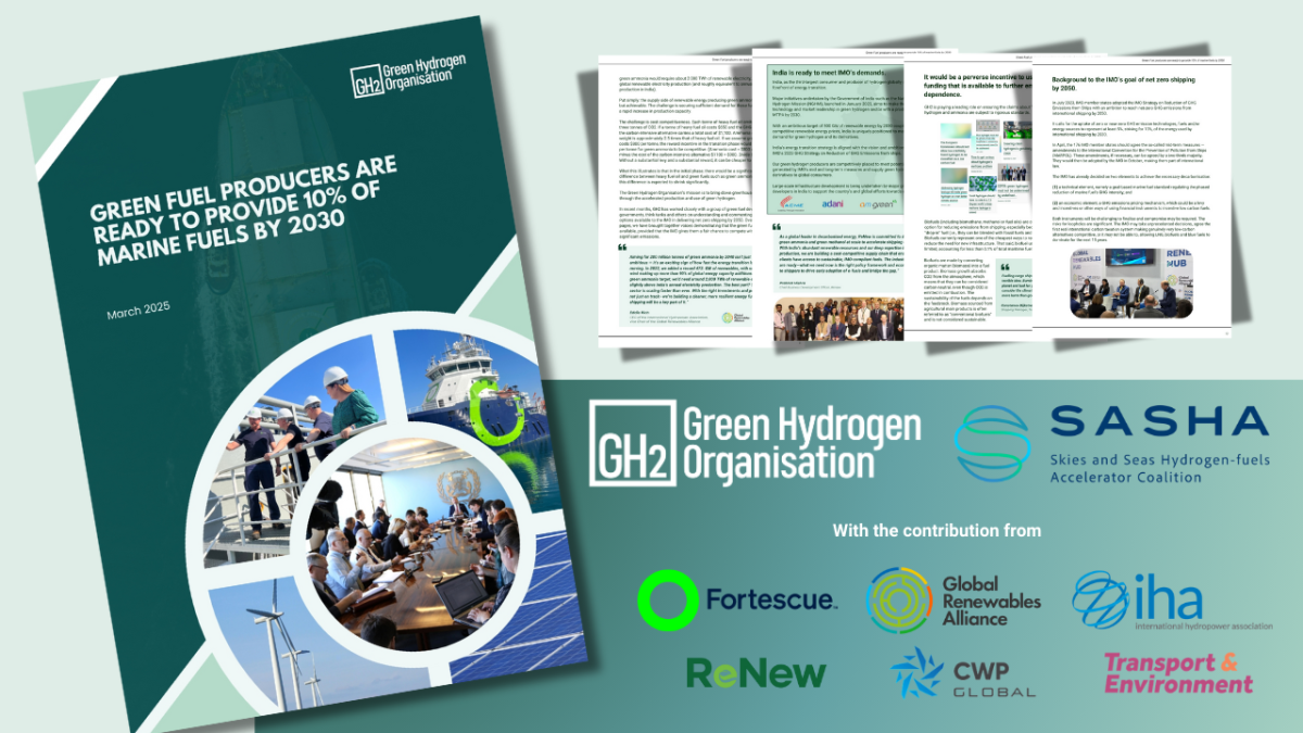 Green Fuel Producers are Ready to Provide 10% of Marine Fuels by 2030 ...